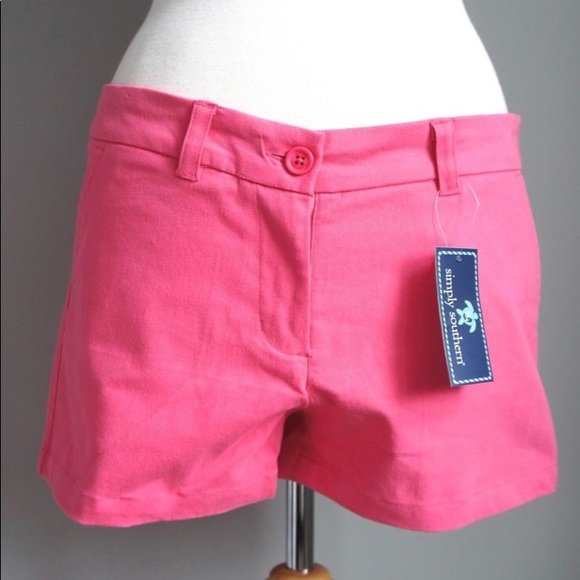 Simply Southern | Shorts | Simply Southern Pink Shorts | Poshmark
